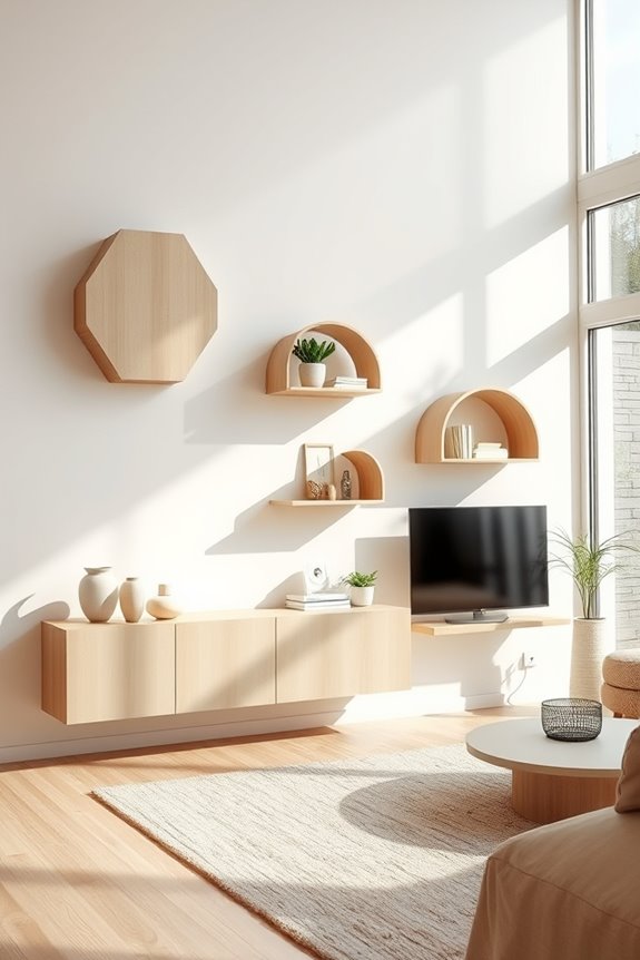 40 Floating Cabinets Living Room Ideas for a Sleek & Open Feel ...